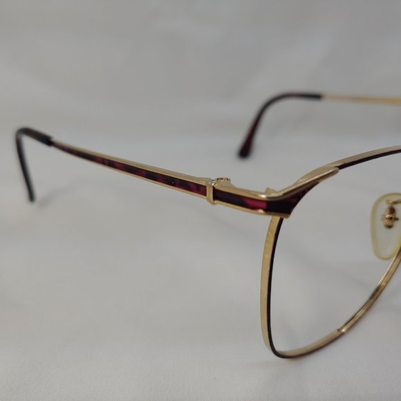 Tura | Accessories | Vintage Tura Eyeglass Frames 259 Bur Full Metal ...